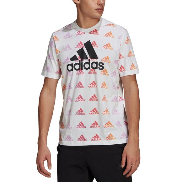 adidas | Shirts | Adidas Mens Essentials Gradient Logo Graphic ...